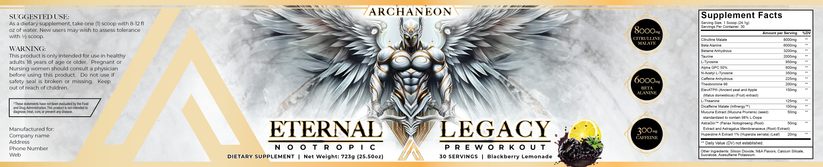 Eternal Legacy Pre-Workout – Archaneon Supplements